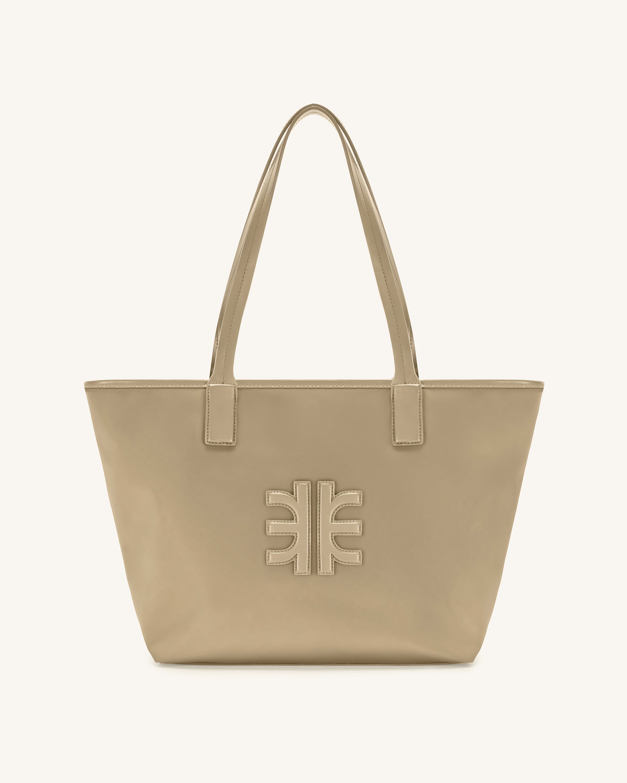 Cathy Nylon Tote Bag - Khaki | JW PEI